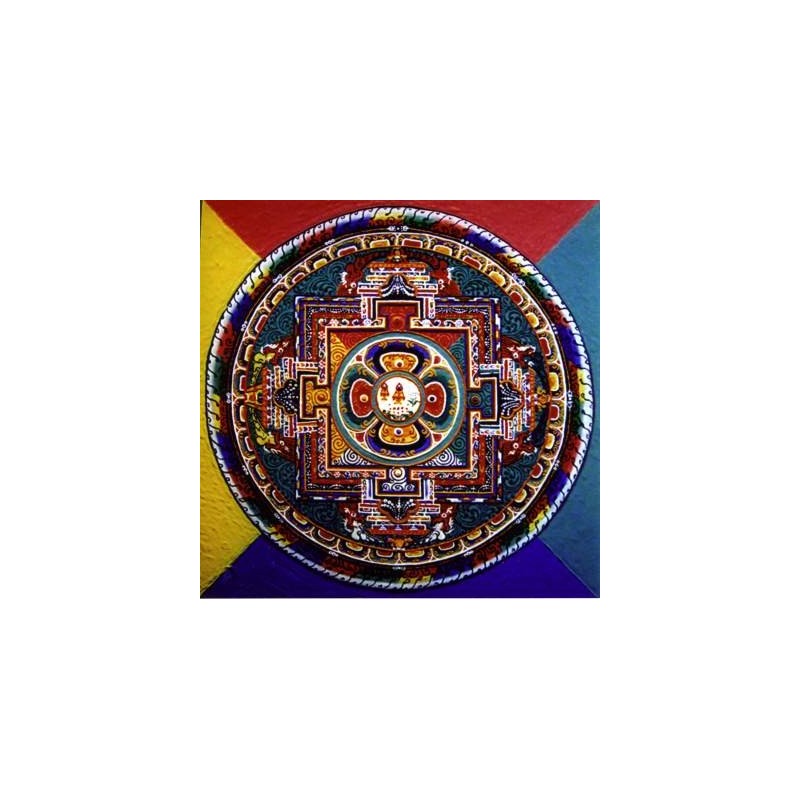 Chime Phakme Nyingtik mandala card for shrine