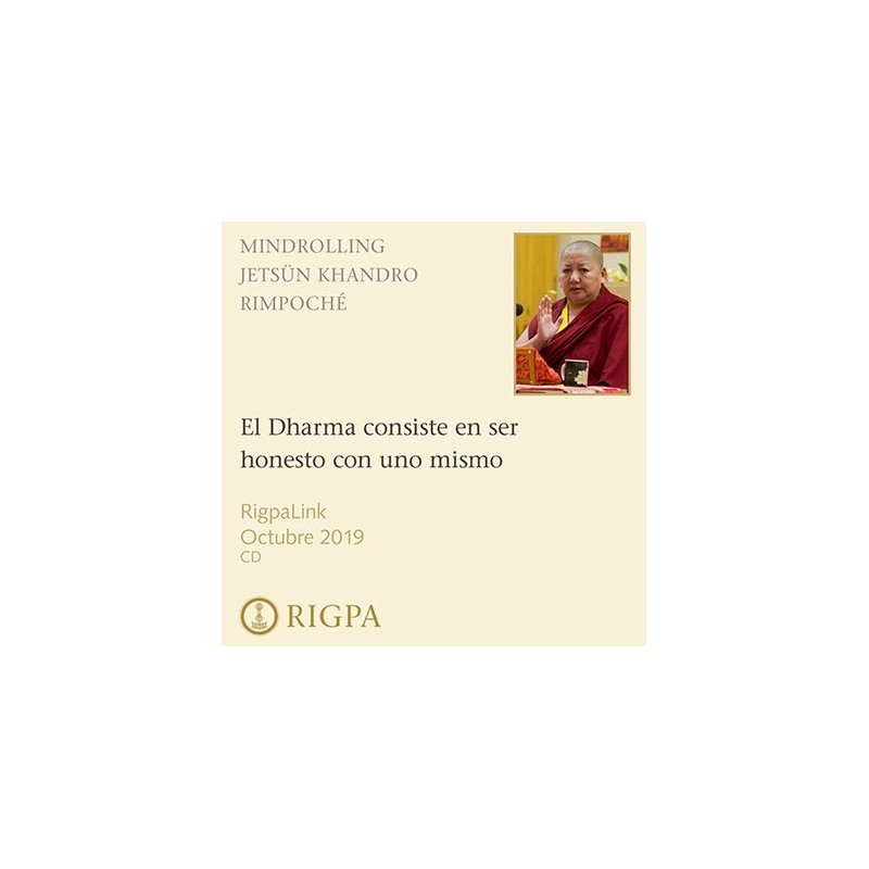El Dharma consiste en ser honesto con uno mismo MP3