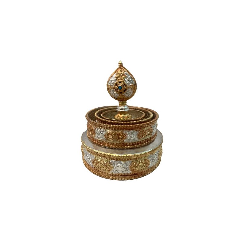 kit d'offrande du mandala plaqué