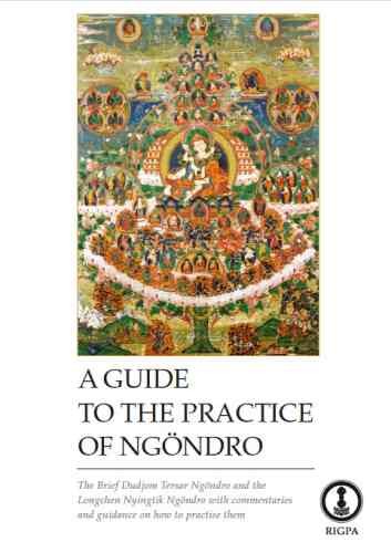 A Guide to the Practice of Ngöndro (hardcopy) (En/Fr/Ge/Es/It/Du)